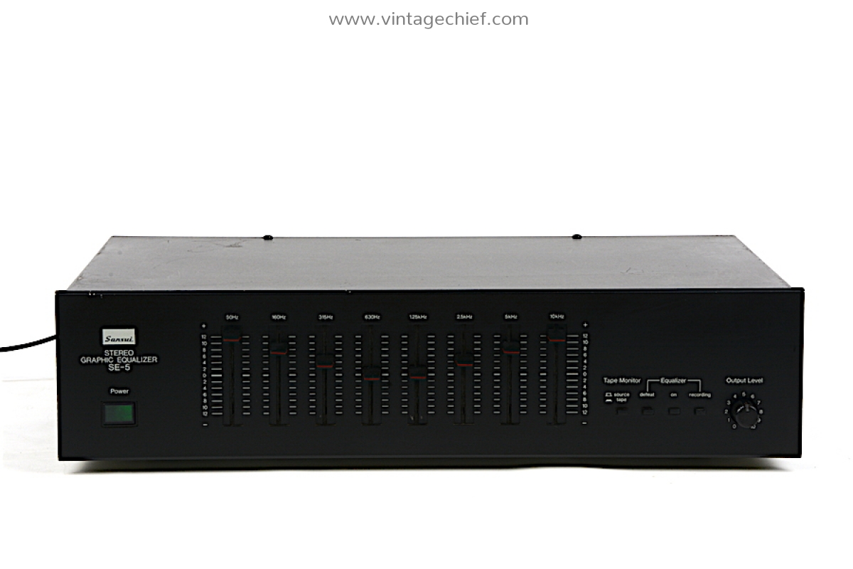 Sansui SE-5 Stereo Graphic Equalizer | 8 Band | EQ | Vintage | 1979 - 1980