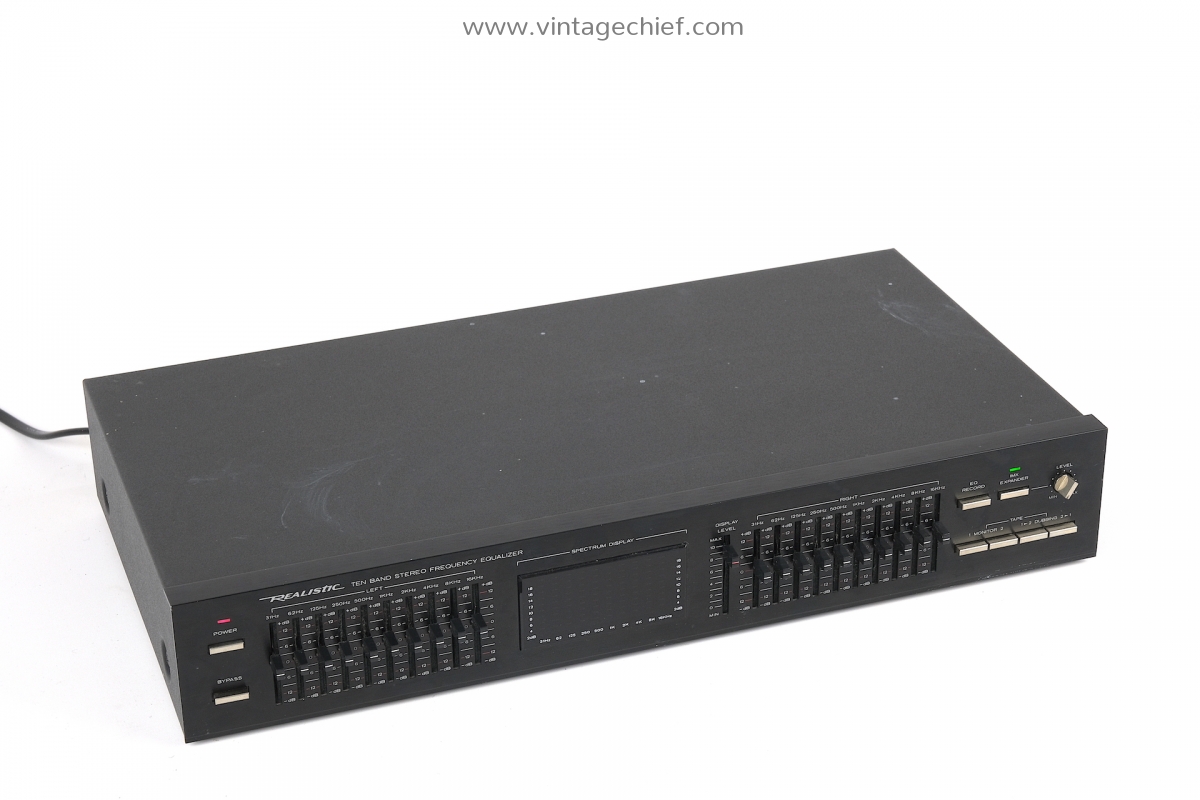 Realistic 31-9081 Equalizer | Spectrum Analyzer | IMX Expander