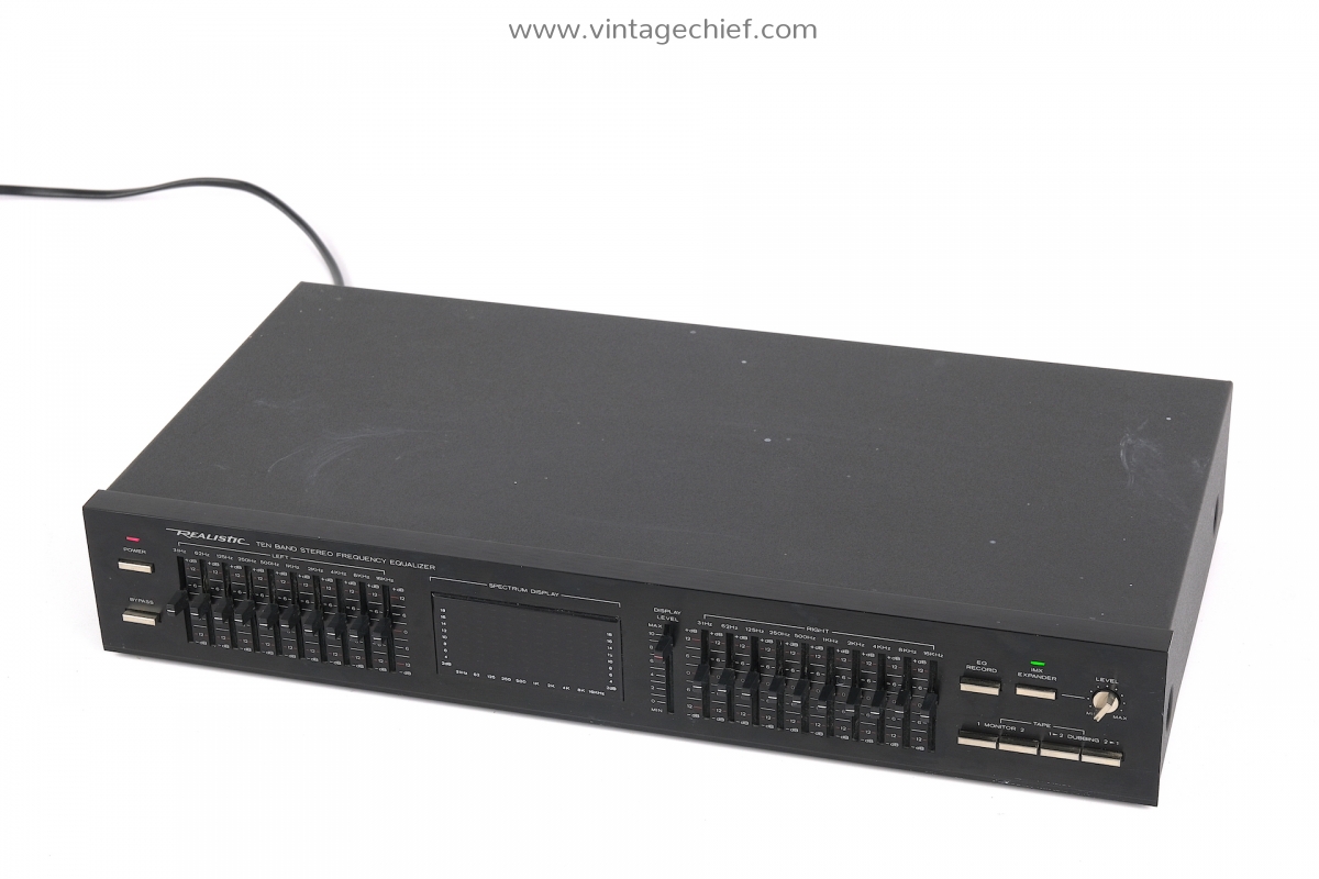 Realistic 31-9081 Equalizer | Spectrum Analyzer | IMX Expander
