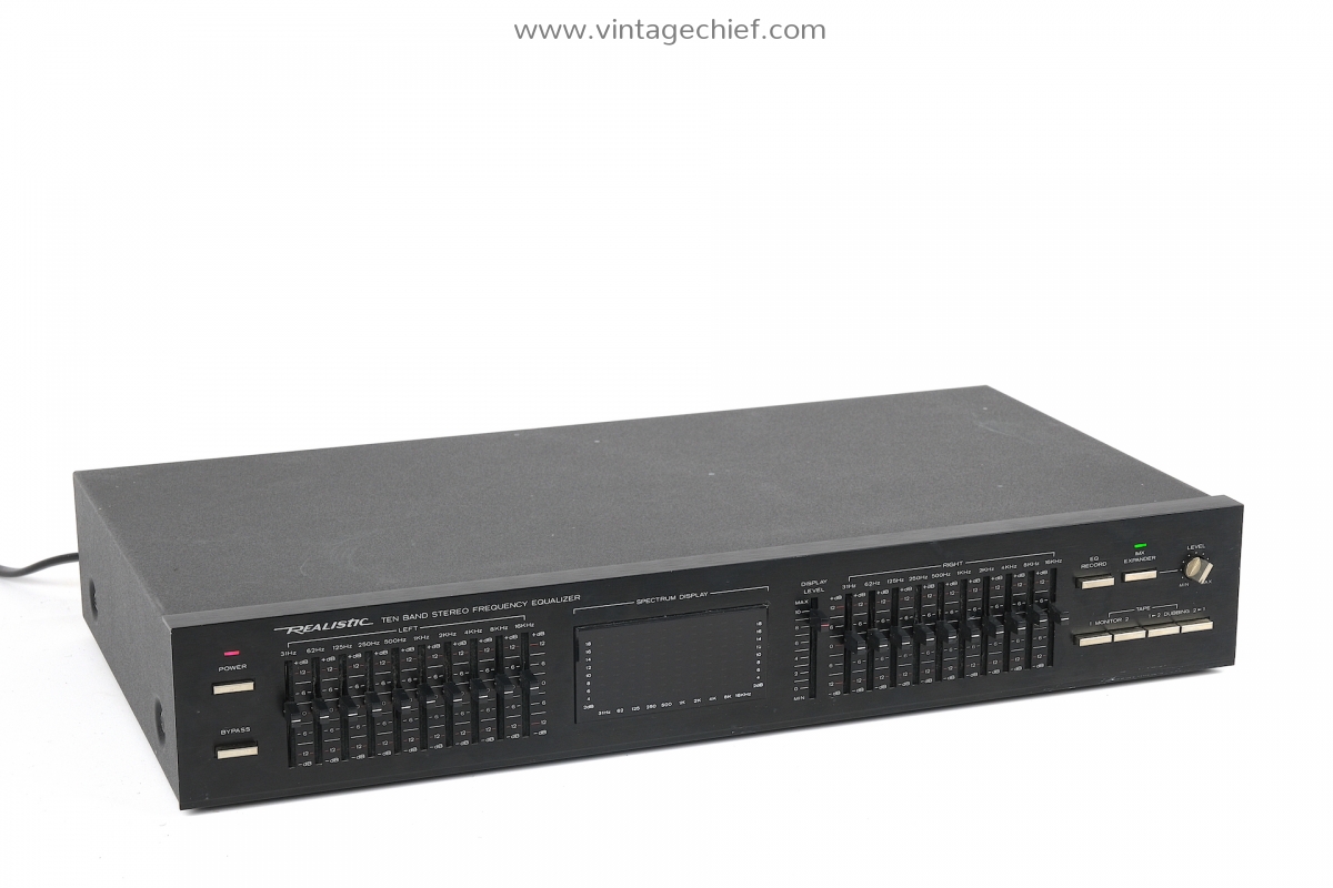 Realistic 31-9081 Equalizer | Spectrum Analyzer | IMX Expander