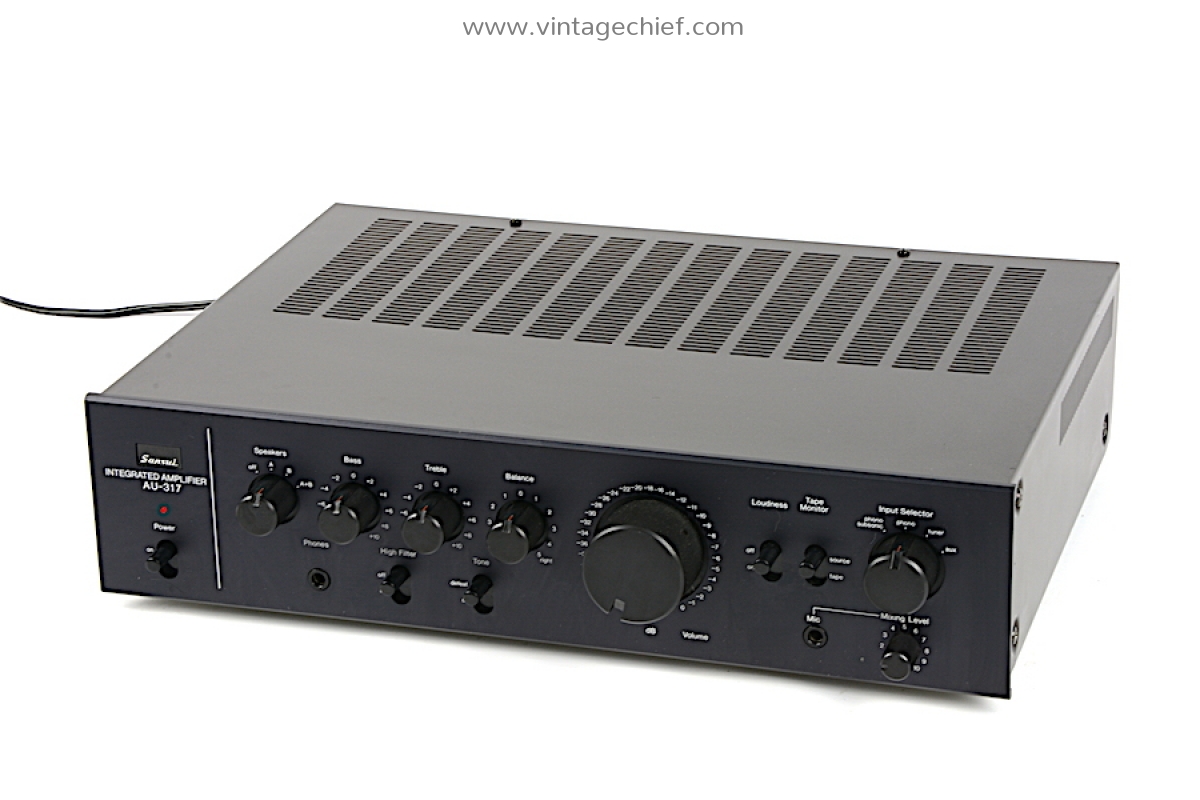 Vintage Sansui AU-317 Amplifier | Phono | 2 x 50 Watt | Pre-out | Main ...