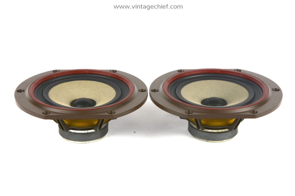 Matched Pair Of Bowers & Wilkins BZ 200 Woofers | Brown And Red | 100 % ...