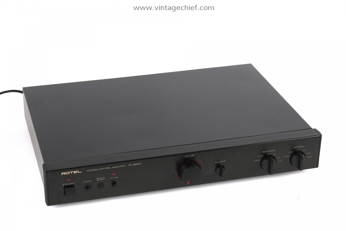 High End Rotel RC-990BX Preamplifier + Rotel RR-909 Remote Control ...