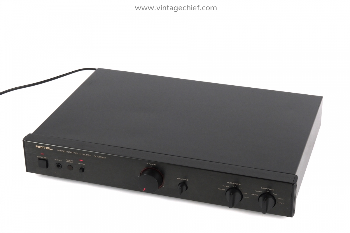 High End Rotel RC-990BX Preamplifier + Rotel RR-909 Remote Control ...