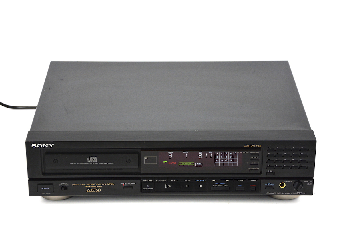 Used Sony CDP-228ESD CD players for Sale | HifiShark.com